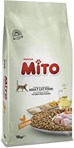 mito complete dryfood with chicken for adult cats 1kg – Tndy Pet Zone